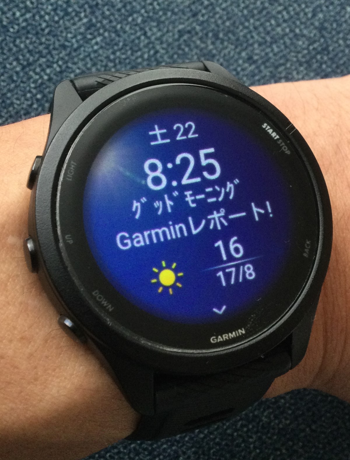【Garmin】自分のコンディションを知りたい？！それは”モーニングレポート”でしょう！（便利機能のご紹介）